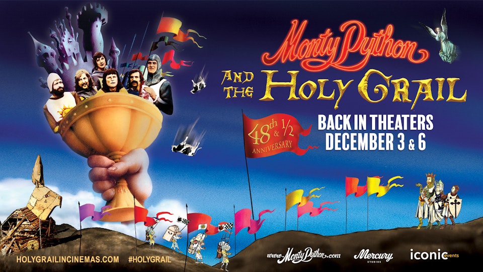 Harkins Theatres | Monty Python and the Holy Grail - 48½ Anniversary